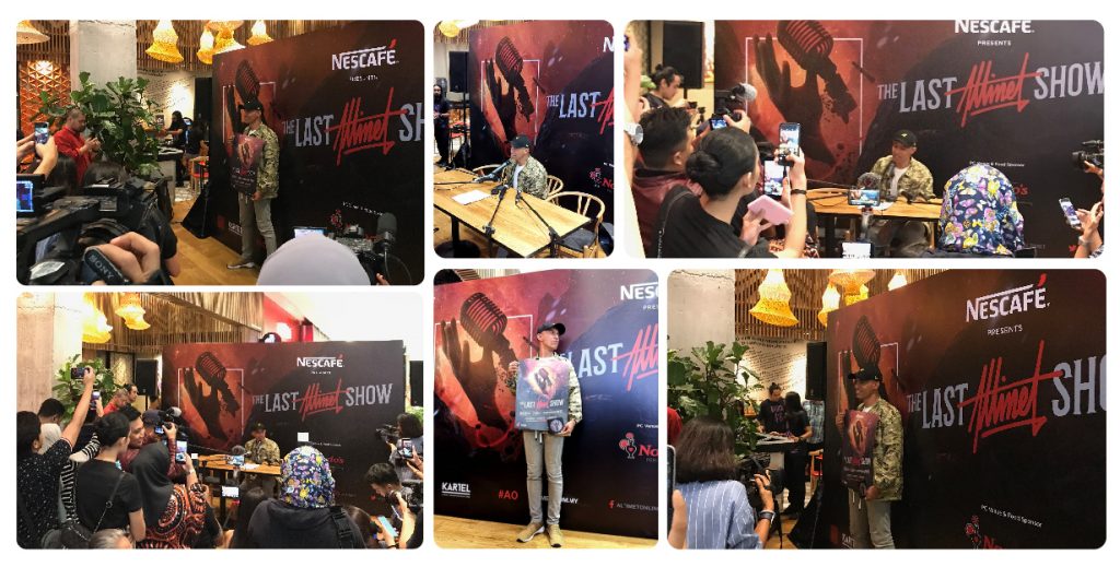 360 Design Campaign for The Last Altimet Show - Mimesis Portfolio