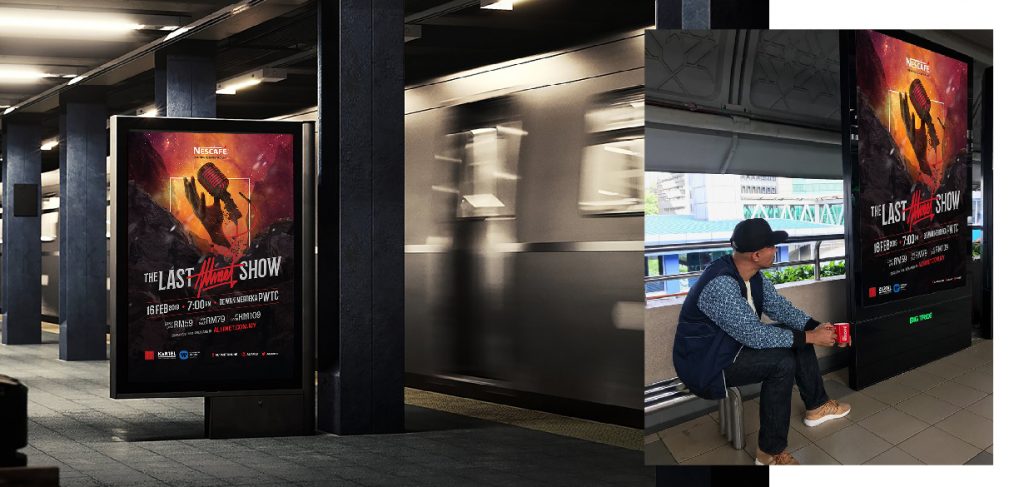 360 Design Campaign for The Last Altimet Show - Mimesis Portfolio